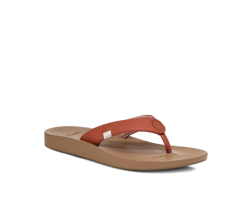 Sanuk Women's Cosmic Yoga Mat Sandal: Baked Clay - Long Lake Marina